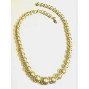 Napier | Jewelry | Napier Graduated Faux Pearl Bead 24 Single Strand ...